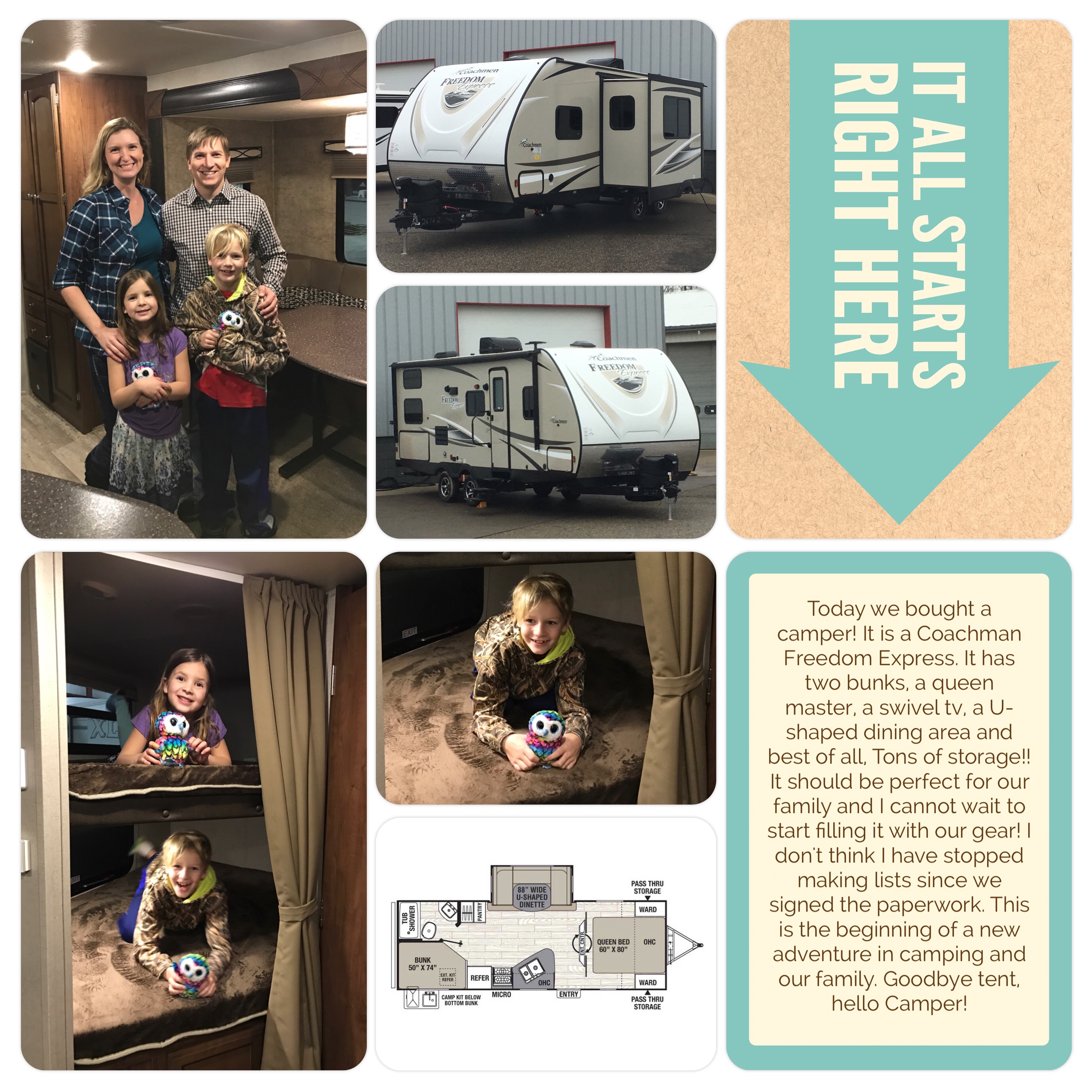 Goodbye Tent, Hello Camper – Nature with Family